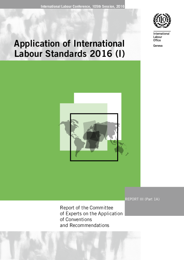 (PDF) Report of the Committee of Experts on the Application of ...