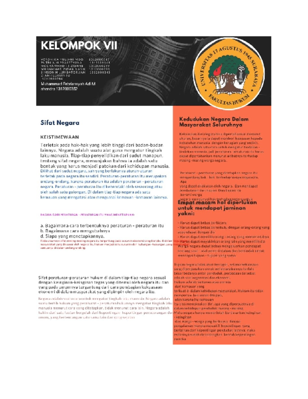 (DOC) Sifat-sifat negara | Veronika Yuliani Moo - Academia.edu