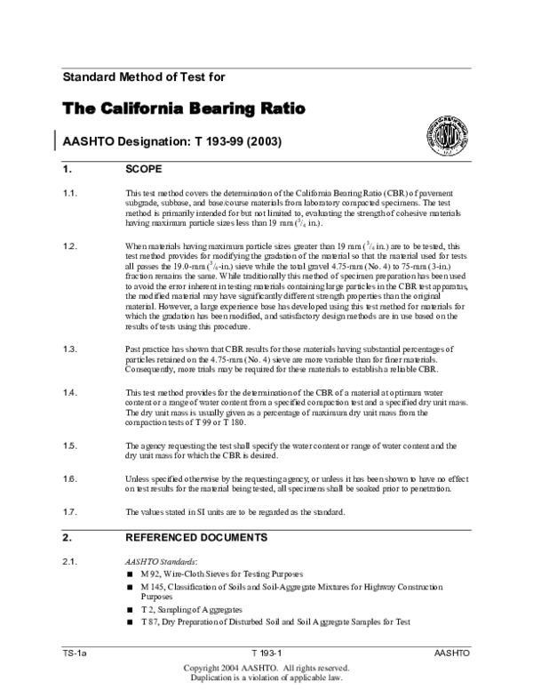 (PDF) Standard Test Method for Bulk Density ("Unit Weight") and Voids ...