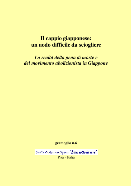 (PDF) Il cappio giapponese: un nodo difficile da sciogliere La realtà ...