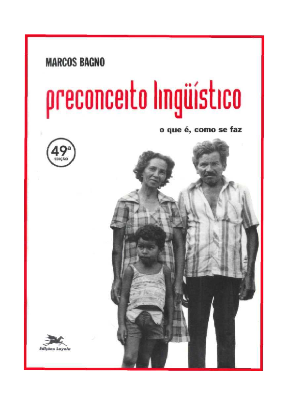 (PDF) Preconceito linguistico marcos bagno