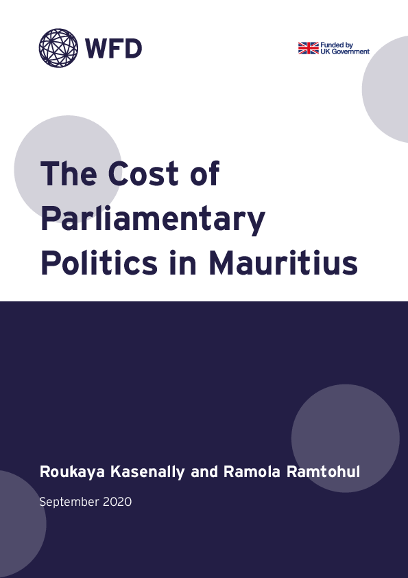 (PDF) The Cost of Parliamentary Politics in Mauritius
