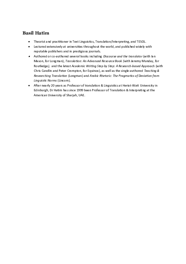(DOC) Basil Hatim