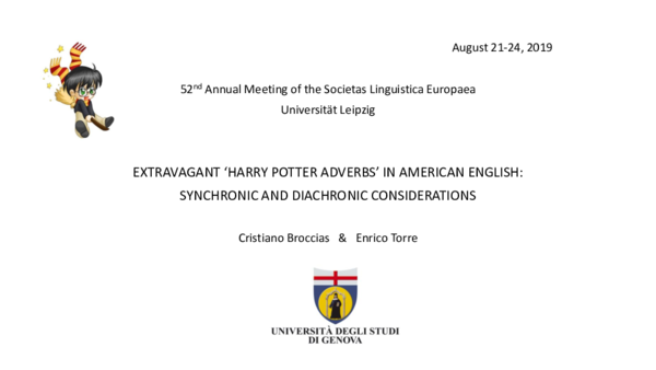(PDF) Extravagant Harry Potter Adverbs in American English: Synchronic ...