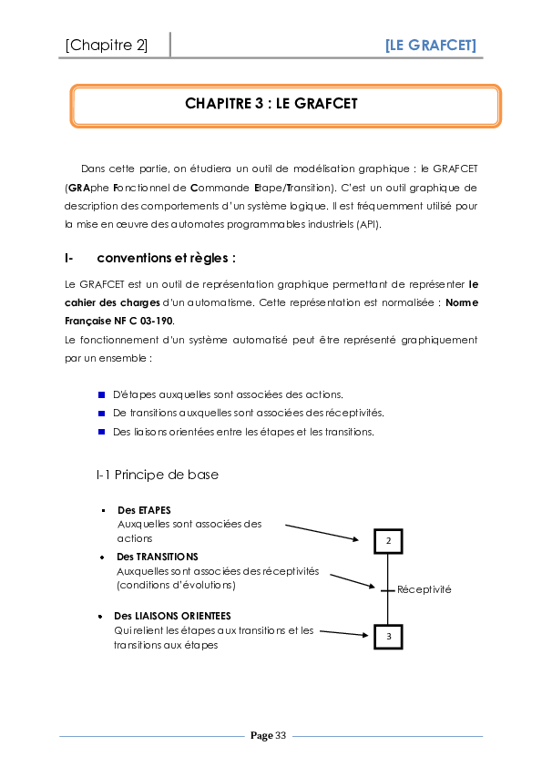 (PDF) chapitre 3 : le grafcet