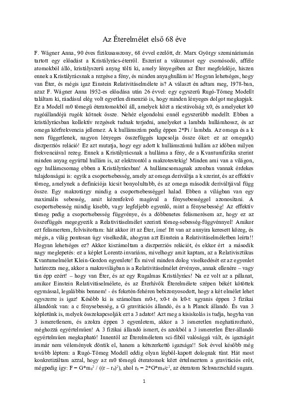 (DOC) Elszallt az elso 68 ev