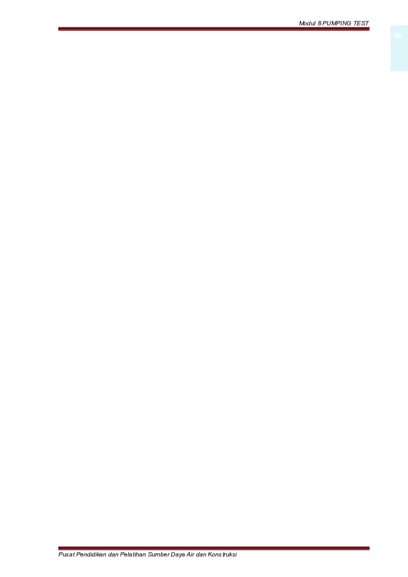 (DOC) Modul 8 PUMPING TEST