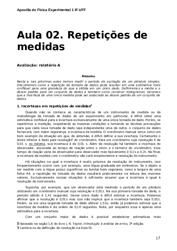(PDF) APOSTILA AULA 2