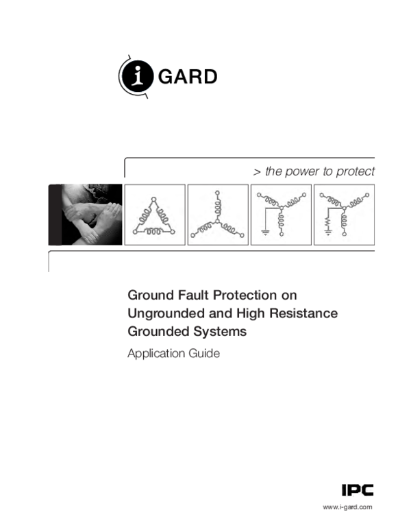 (PDF) Ground Fault Protection on Ungrounded and High Resistance ...