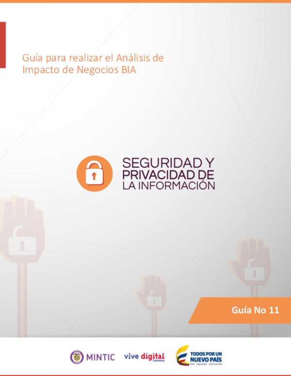 (PDF) Guía para realizar el Análisis de Impacto de Negocios BIA