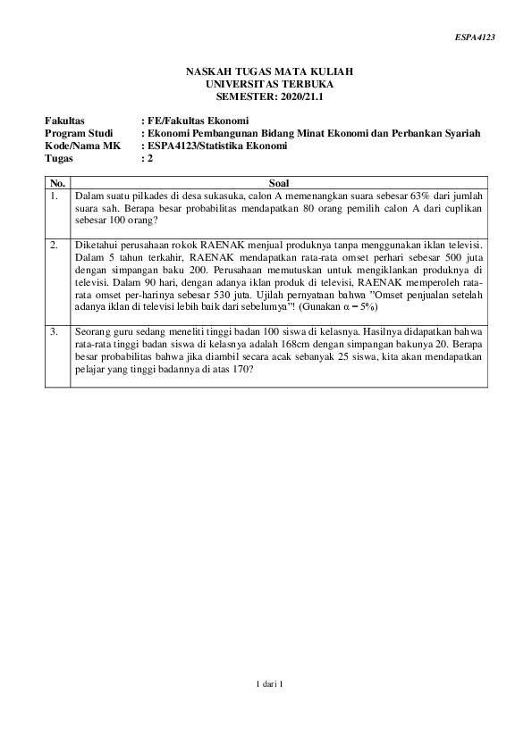 (PDF) Naskah espa4123 tugas2(1)