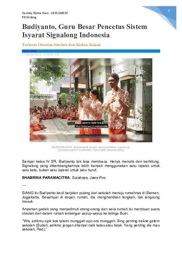 (DOC) ANALISIS CONTOH FEATURE