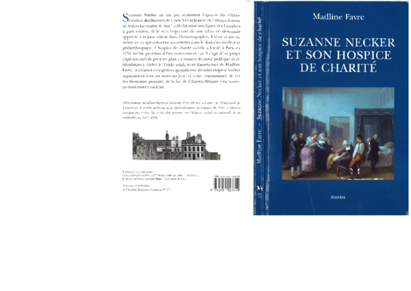 (PDF) Suzanne Necker et son hospice de charité
