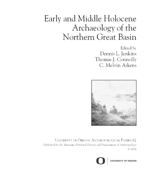 (PDF) Early and Middle Holocene Archaeology of the Northern Great Basin ...