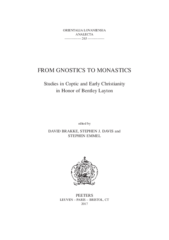 (PDF) Valentinians and their Demons: Fate, Seduction, and Deception in ...