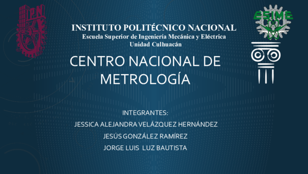 (PPT) CENAM exposicion