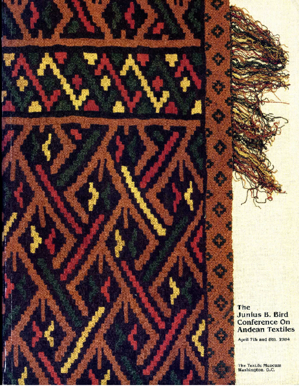 (PDF) The Visual Images of Fabric Structures in Ancient Peruvian Art