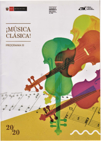 (PDF) [NOTAS AL PROGRAMA] Programa III (2020) "¡Música clásica!"