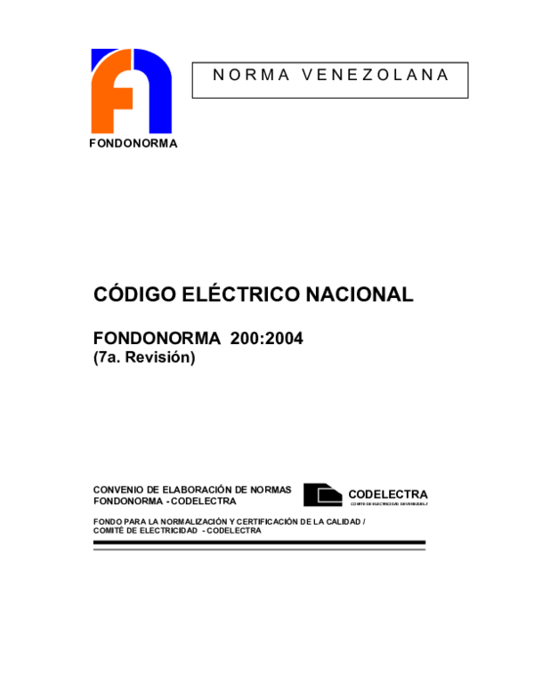 (PDF) codigo electrico nacional