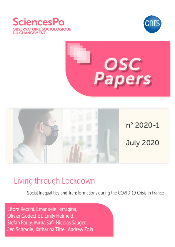 (PDF) Living through Lockdown OSC Papers OSC Papers