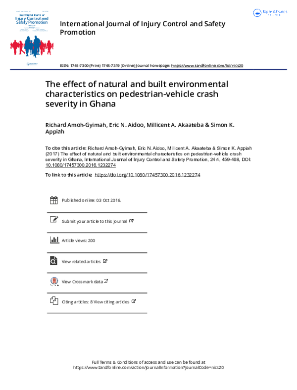 (PDF) The effect of natural and built environmental characteristics on ...