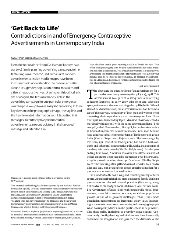 (PDF) 'Get Back to Life' Contradictions in and of Emergency ...