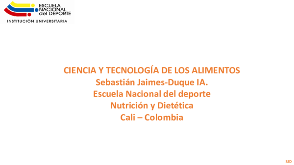 (PDF) CIENCIA Y TECNOLOGÍA DE LOS ALIMENTOS Sebastián Jaimes-Duque IA ...