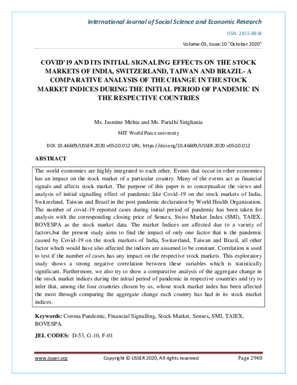 (PDF) IJSER PUBLICATION JASMINE MEHTA