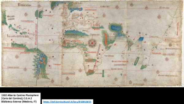 (PDF) 1502 Cantino Planisphere - Cartographic Evidence of the Pre ...