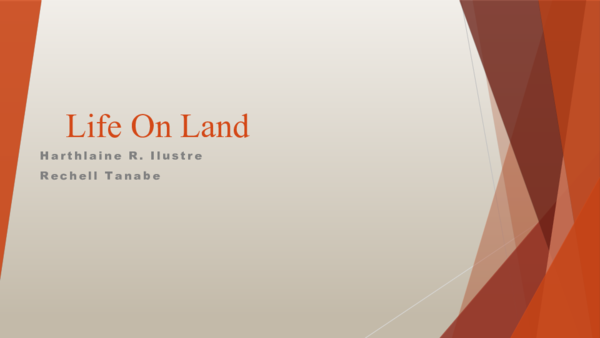 (PPT) Life On Land