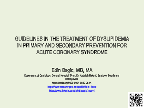 (PPT) Guidelines in the treatment of dyslipidemia in primary and ...