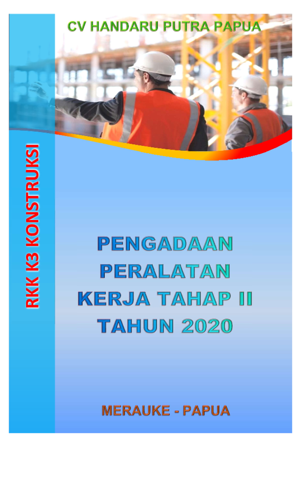(PDF) RKK K3 KONSTRUKSI