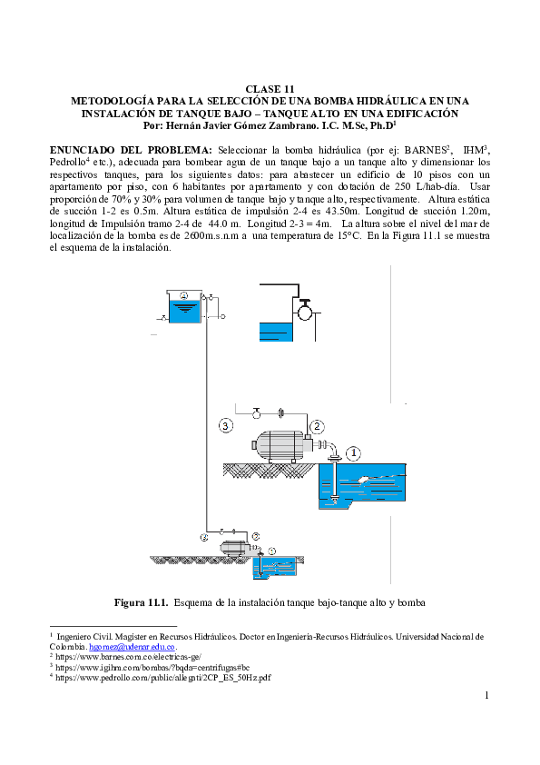 (PDF) METODOLOGÍA PARA LA SELECCIÓN DE UNA BOMBA HIDRÁULICA