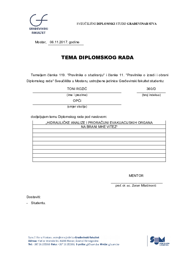 (DOC) TEMA DIPLOMSKOG RADA
