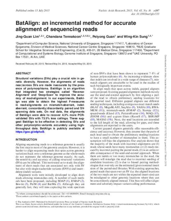 (PDF) BatAlign: an incremental method for accurate alignment of ...