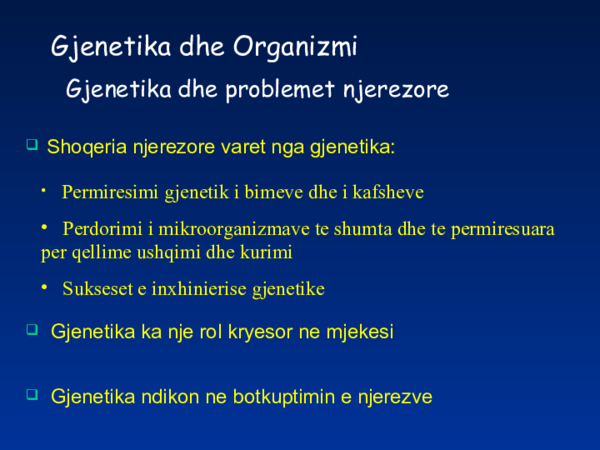 (PPT) Gjenet Pergjithshme I