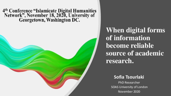 (PDF) When digital forms of information become reliable source of ...