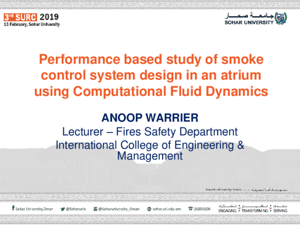 (PDF) Performance based study of smoke control system design in an ...