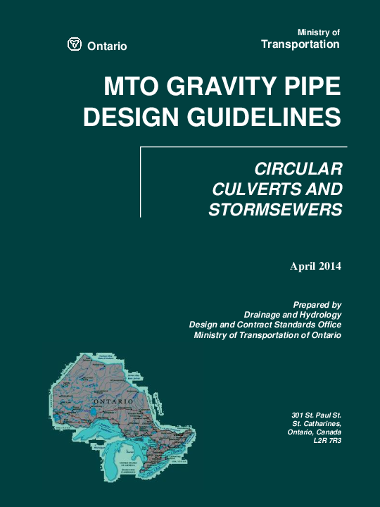 Gravity Pipe Design Guidelines - Design Talk