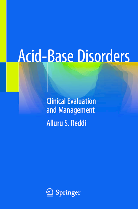 (PDF) Clinical Evaluation and Management Acid-Base Disorders
