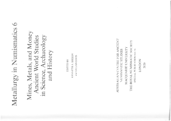 (PDF) Mines, Metals and Money: Ancient World Studies in Science ...