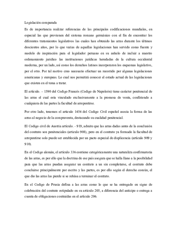 (DOC) Legislacion comparada 2 | Kleyson Flores - Academia.edu