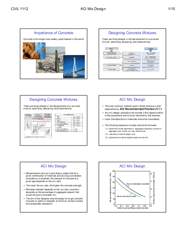 (PDF) ACI mix design