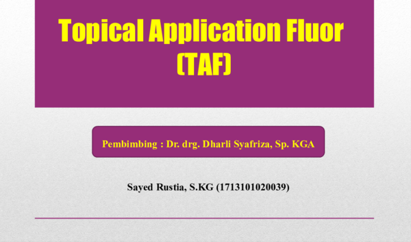 (PPT) Topical Application Fluor
