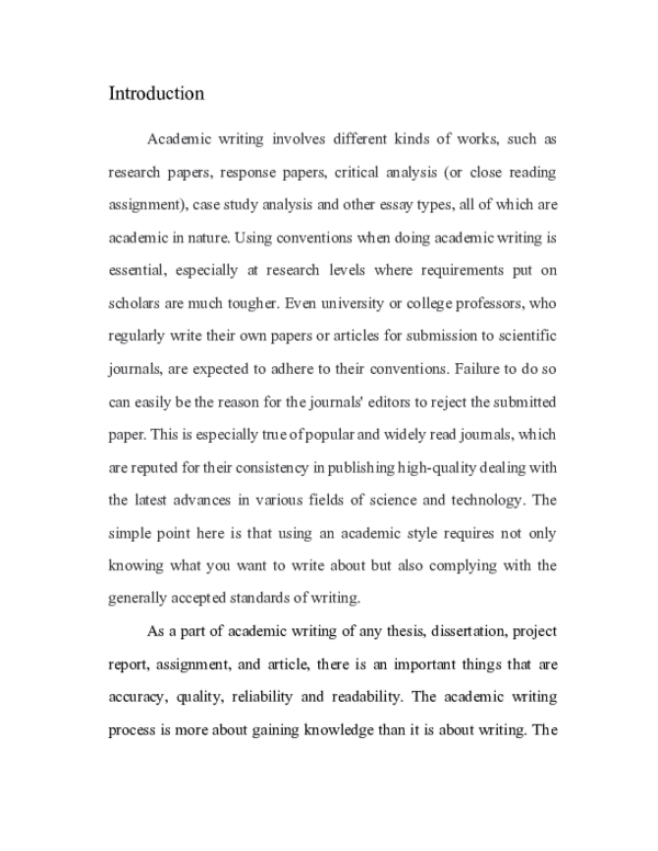 (PDF) Conventions of writing