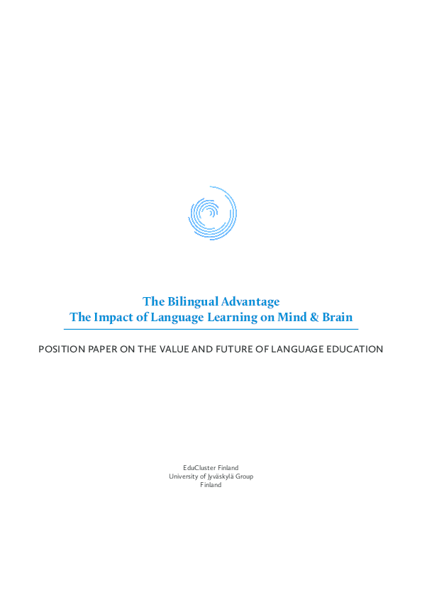 (PDF) The Bilingual Advantage The Impact of Language Learning on Mind ...