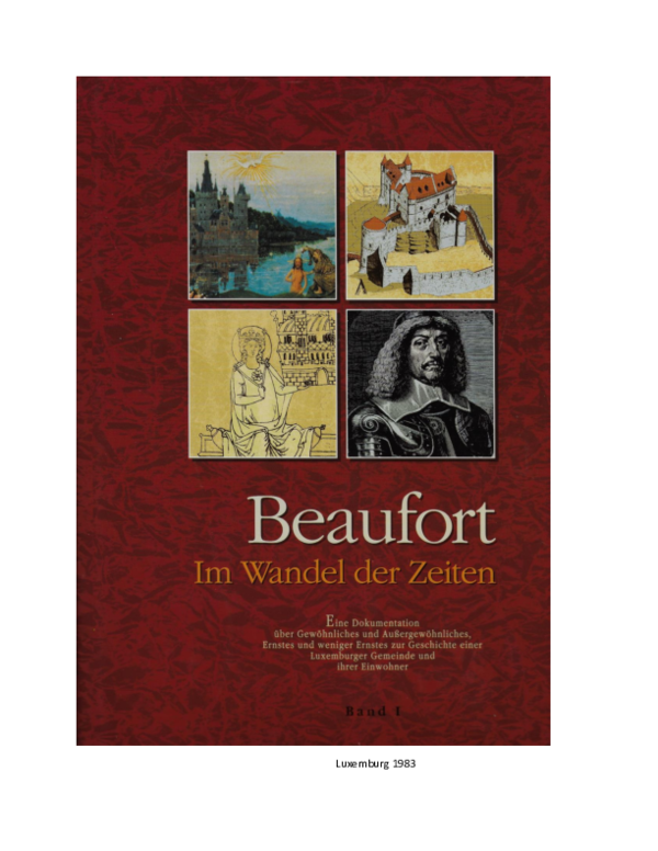 (PDF) Der Raum Befort in römischer Zeit