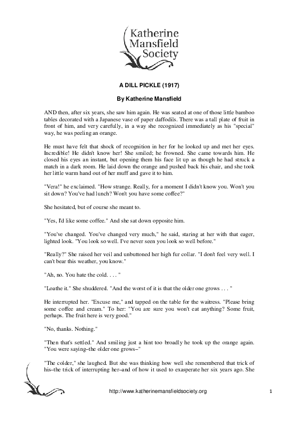 (PDF) A DILL PICKLE_1917