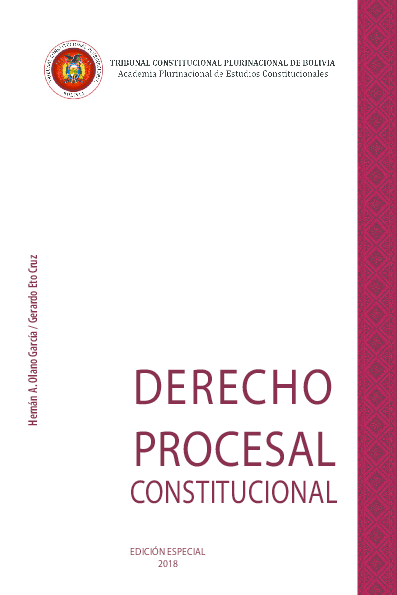 (PDF) DERECHO PROCESAL CONSTITUCIONAL