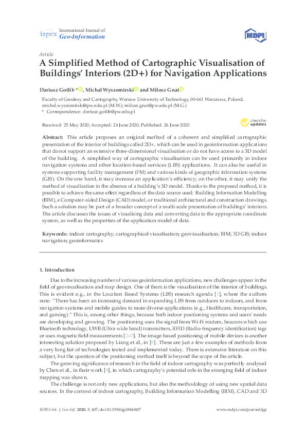 (PDF) A Simplified Method of Cartographic Visualisation of Buildings ...